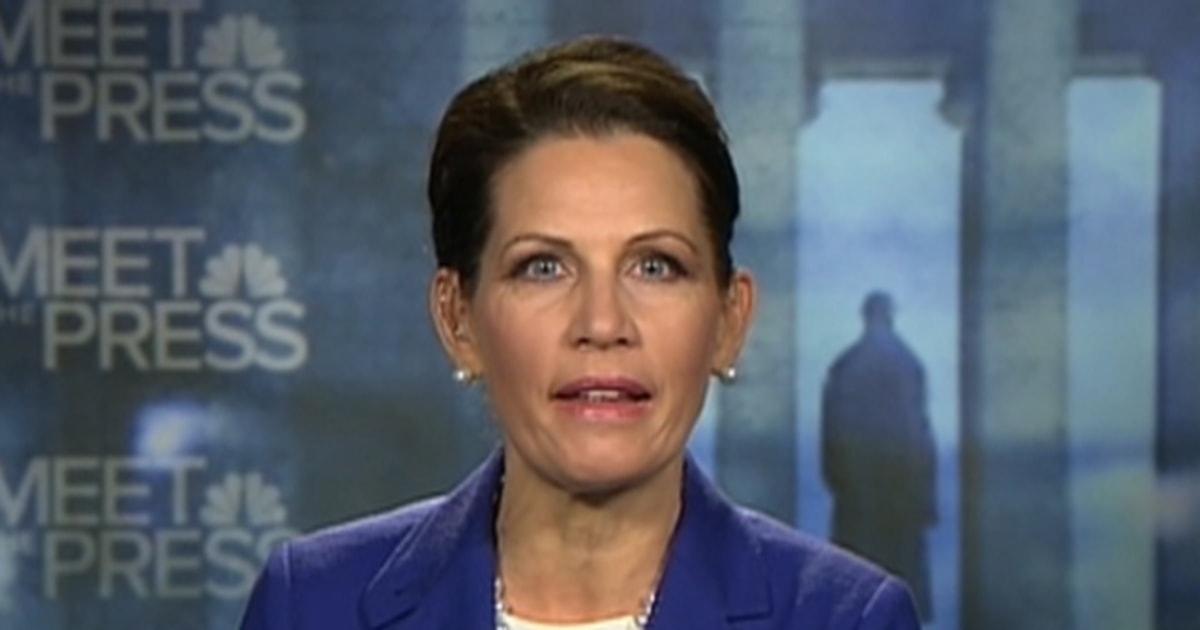 Bachmann: ‘Iraq should pay us back’