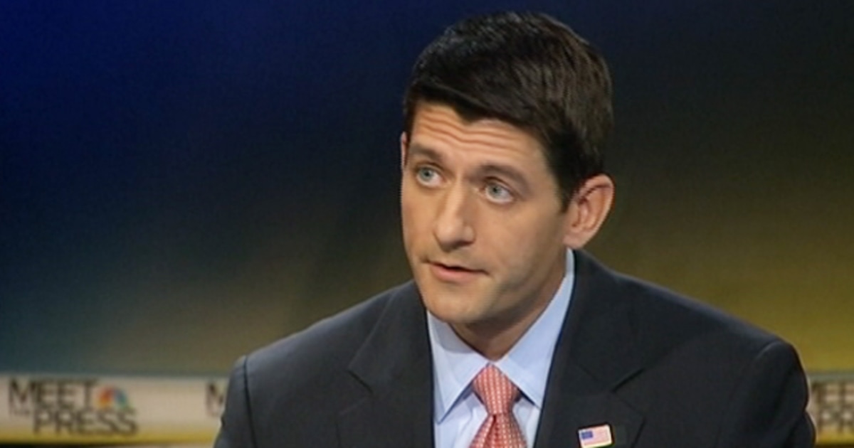 Rep. Ryan says president a ‘divider’