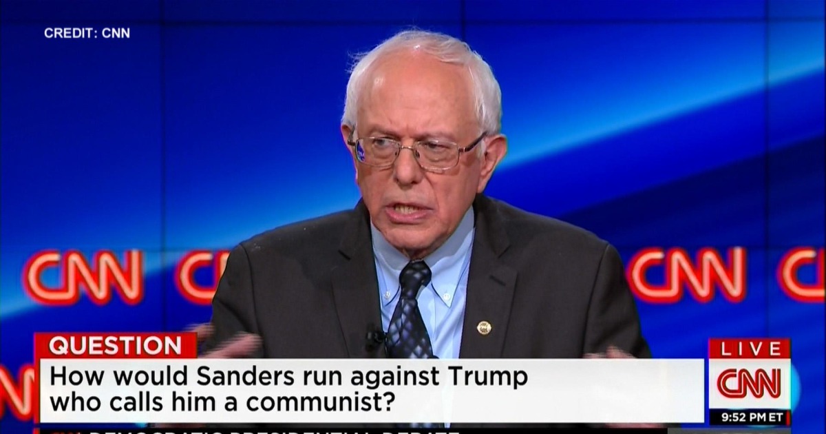 Sanders; ' I Would Love To Run Against Donald Trump'