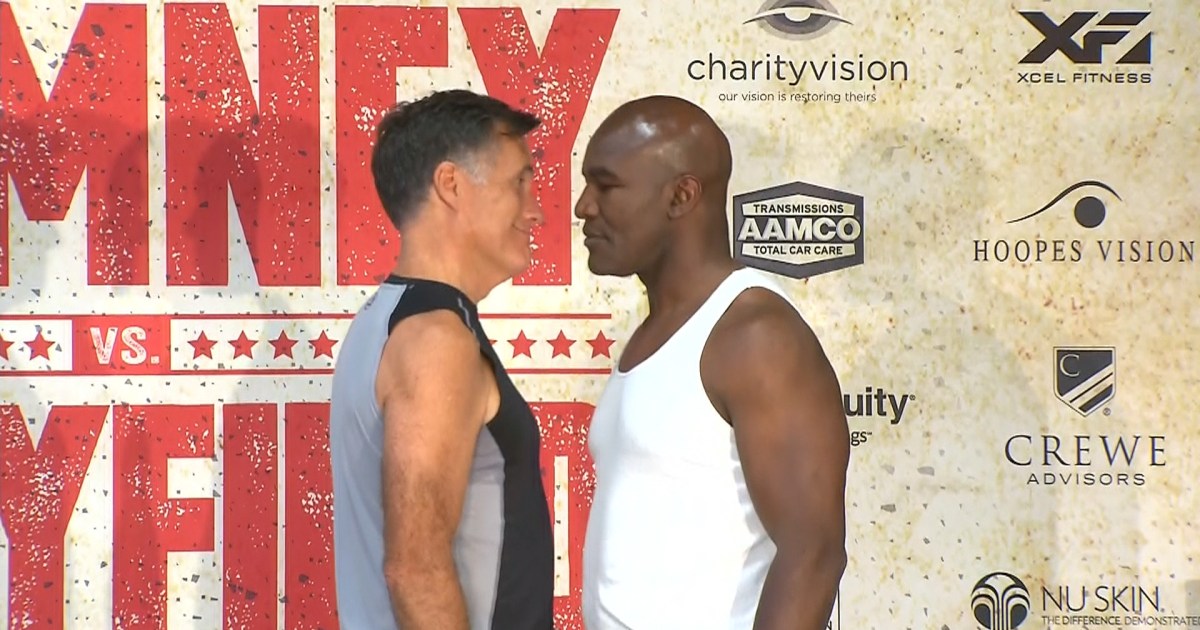 Are you ready for Romney vs. Holyfield?