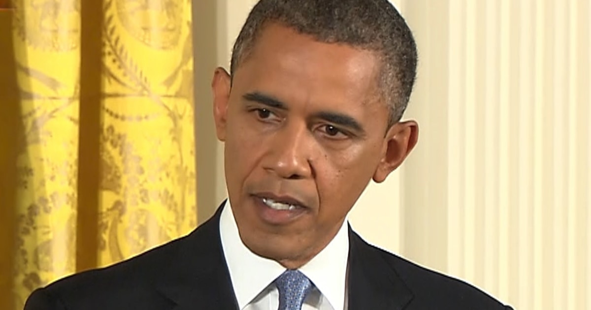 Obama: I was one of first leaders to say ‘Assad has to go’