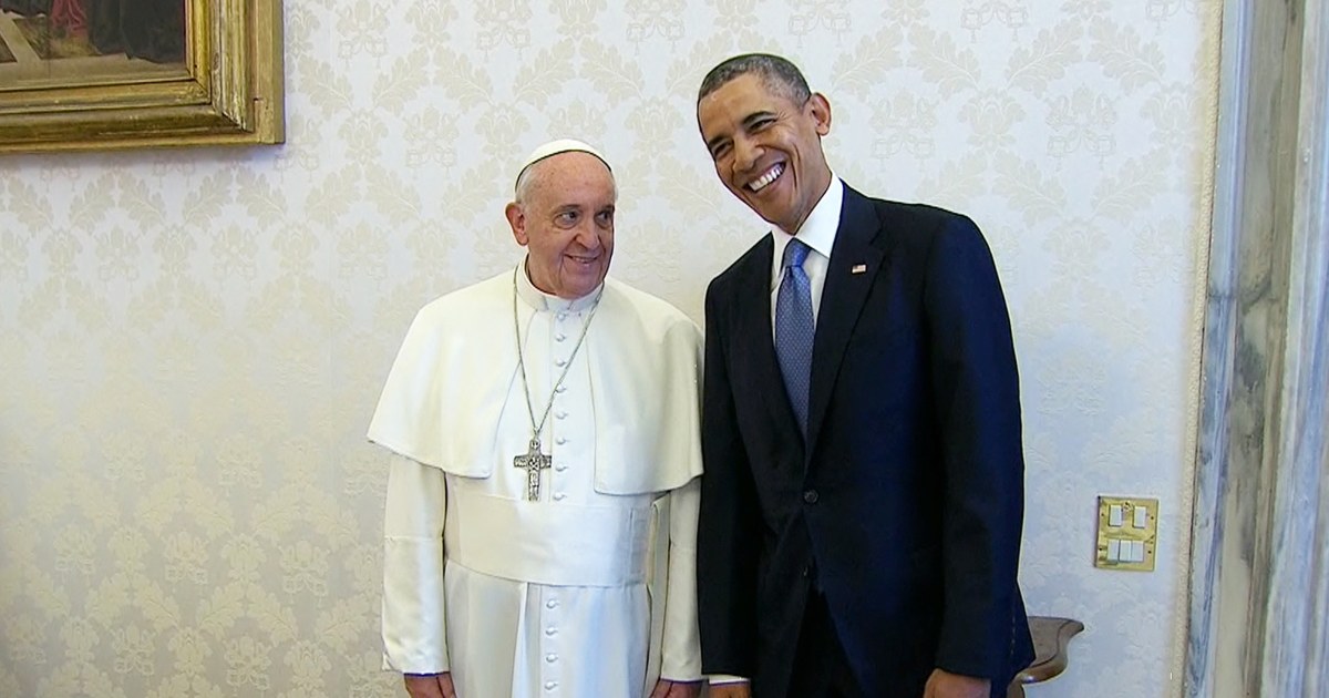 President Obama meets Pope Francis