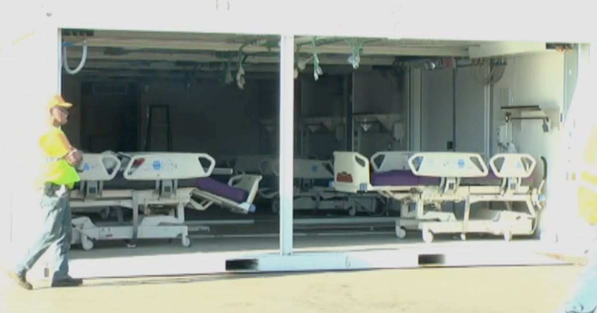 FEMA Unpacks Fully Operational Hospital In A Box