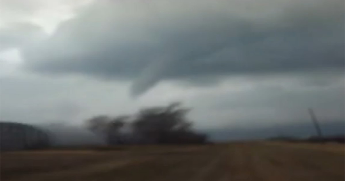 Rare Spring Tornado Hits Minnesota Farm