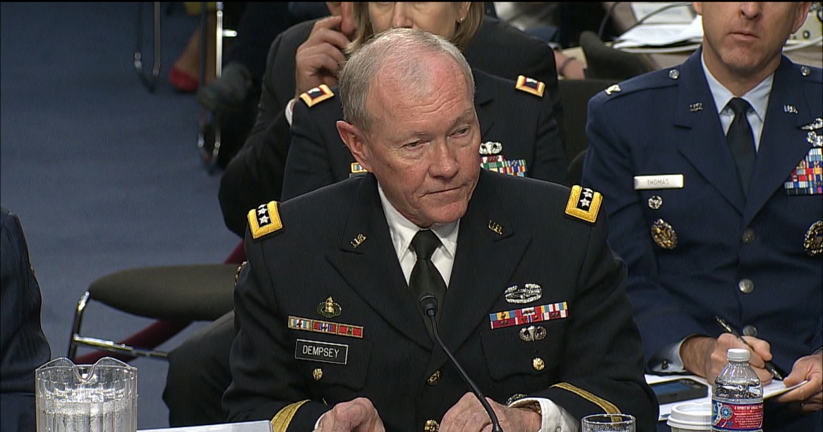 Gen. Dempsey Says if Needed He Would Recommend Troops in Iraq