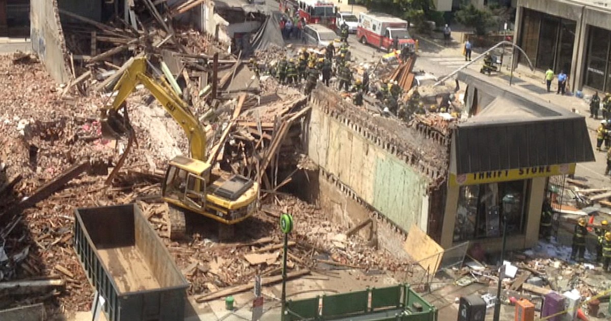 1 dead, 13 injured in Philadelphia building collapse