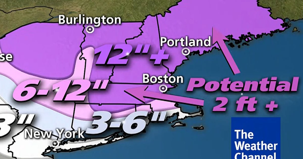 Blizzard watch issued for Boston