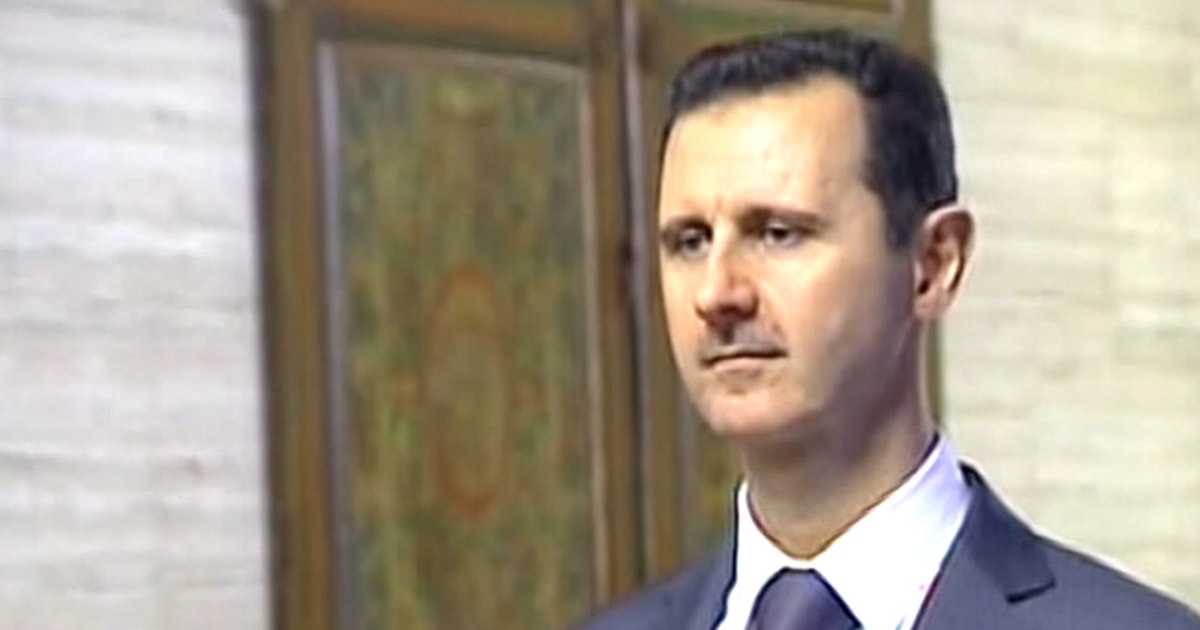 Rebels intent on removing Assad