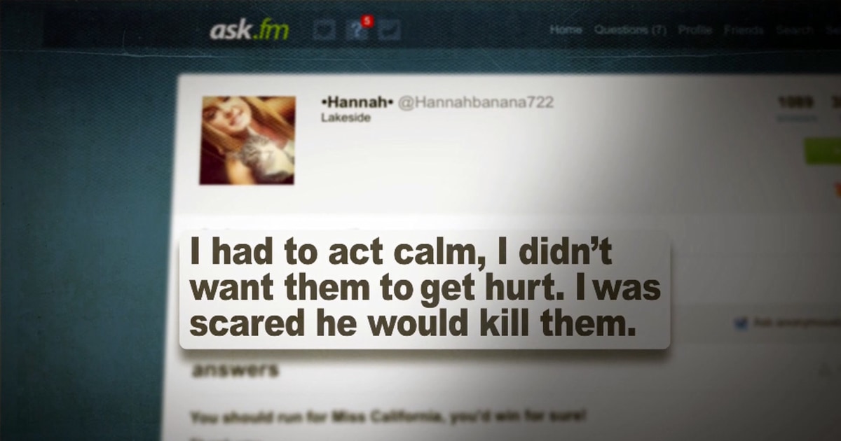 Hannah Anderson gives kidnapping details via social media