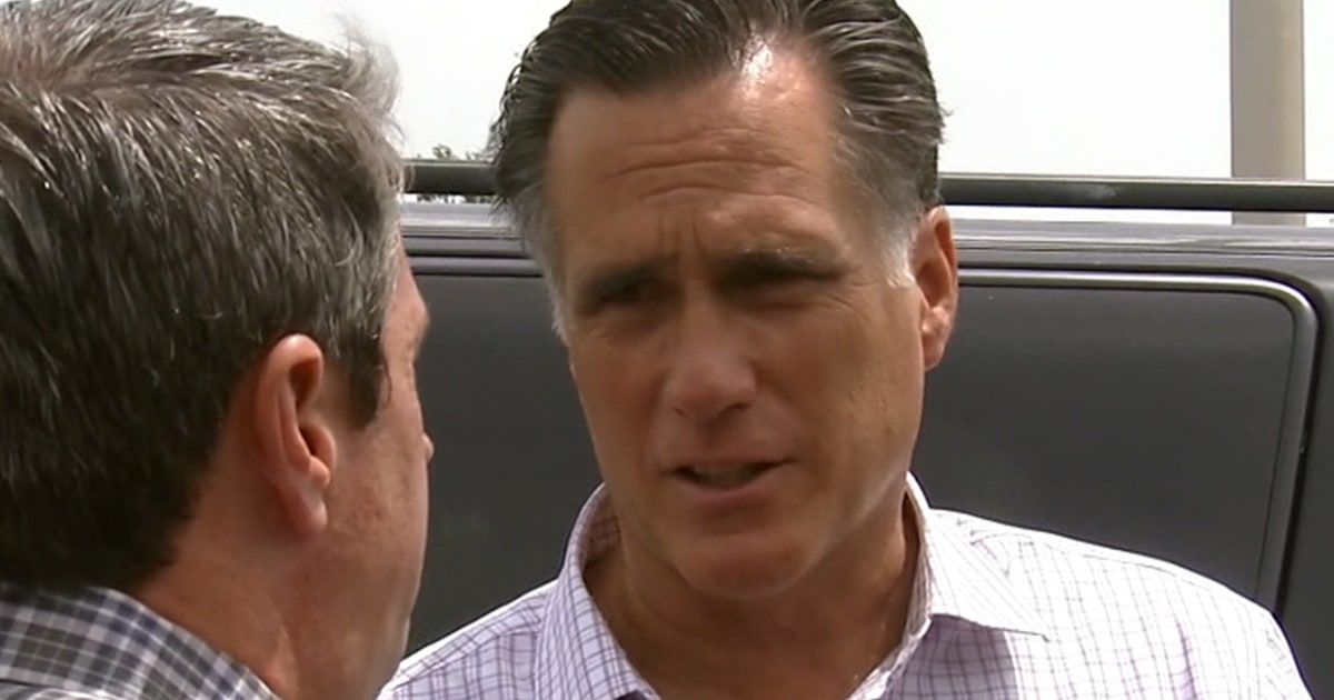 Romney arrives in flood-ravaged New Orleans