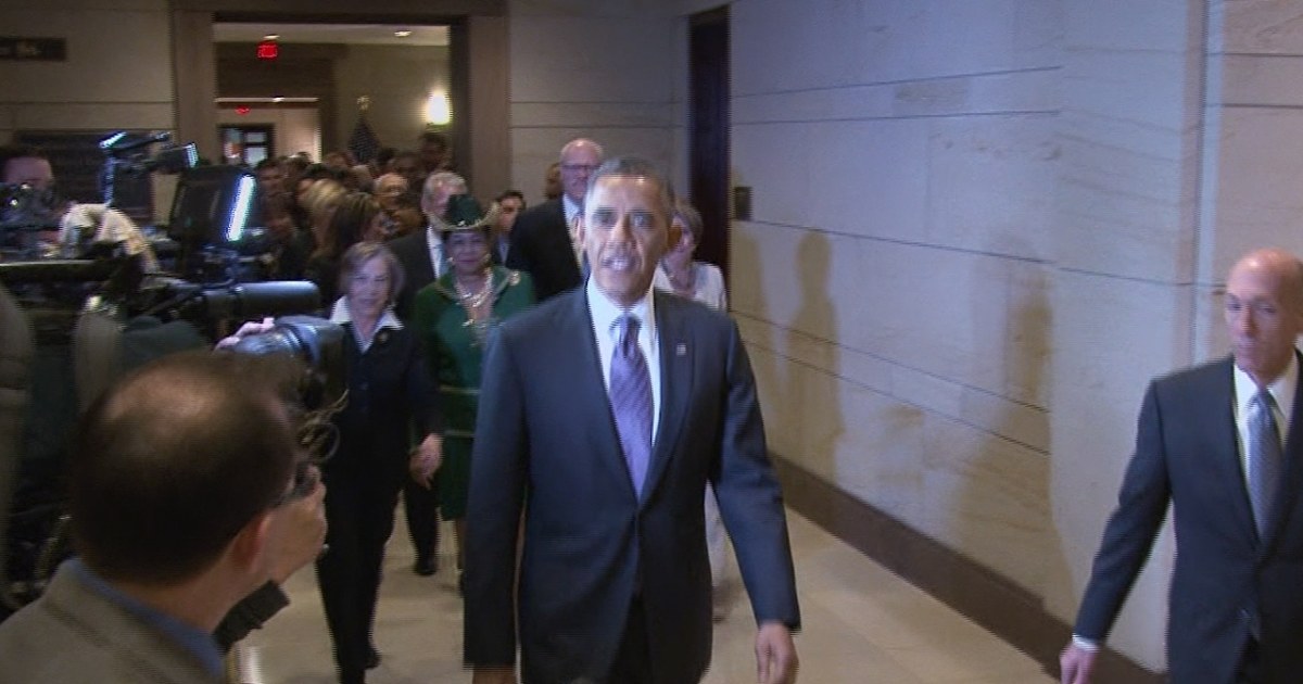 President Obama meets with Senate Republicans