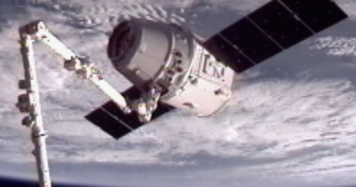 SpaceX docks on International Space Station