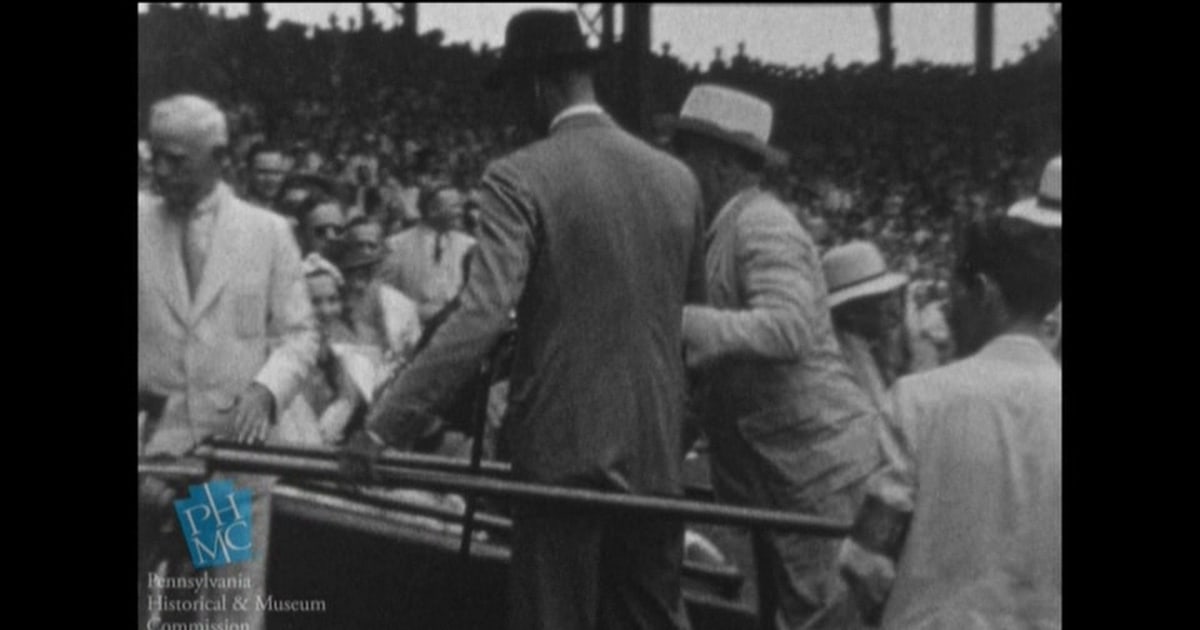 Rare Video Shows FDR Walking