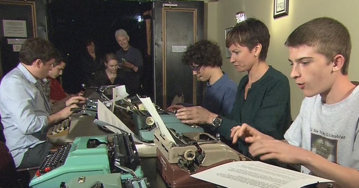 Return of the typewriter?