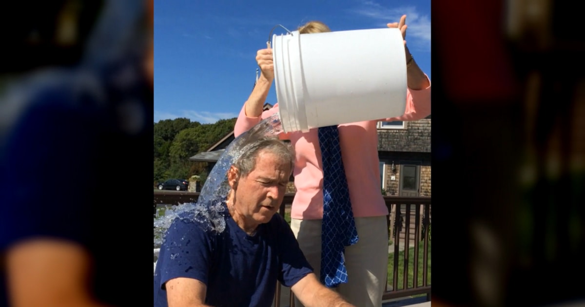 President Bush Takes the Ice Bucket Challenge