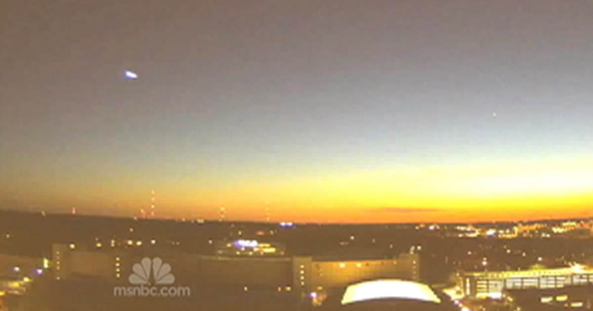 Meteor spotted in four states