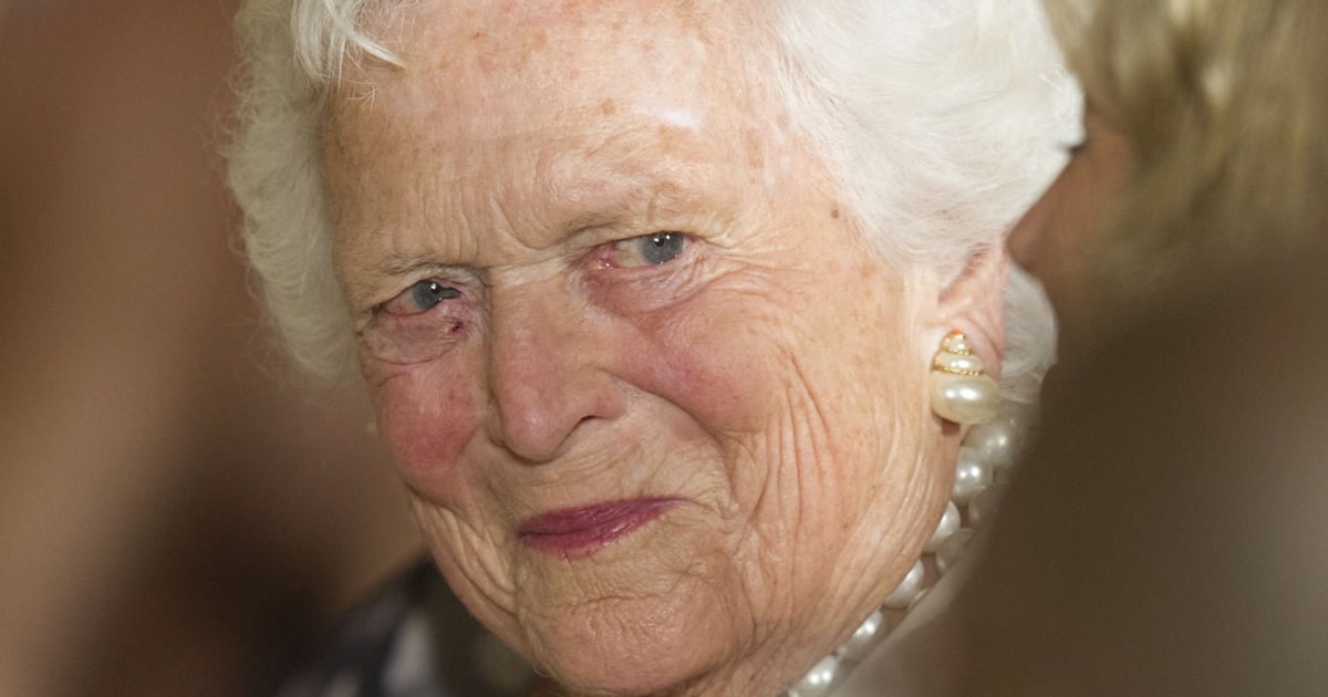 Barbara Bush Hospitalized in Houston