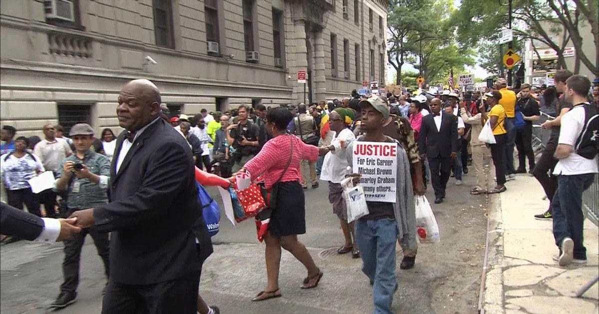 Thousands March to Protest Eric Garner's Death