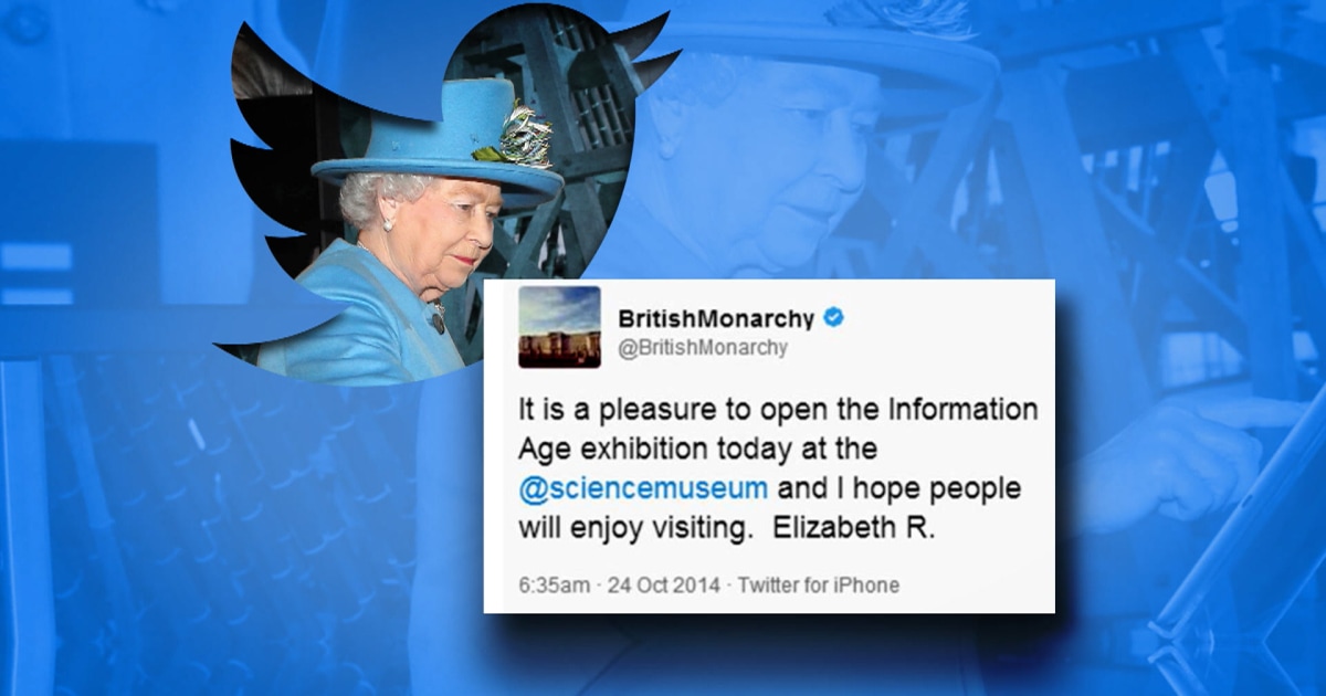 Queen Elizabeth II of England Joins Twitter