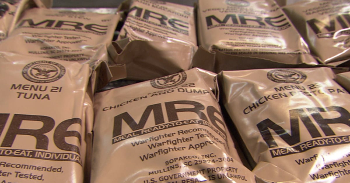 Chow Time: Who makes military Meals Ready-to-Eat?