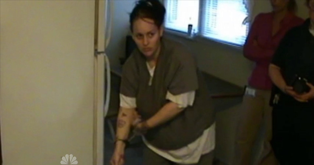 Heather Kamp re-enacts the killing