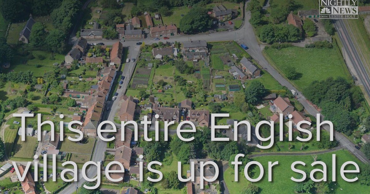 A Look Inside the English Village for Sale