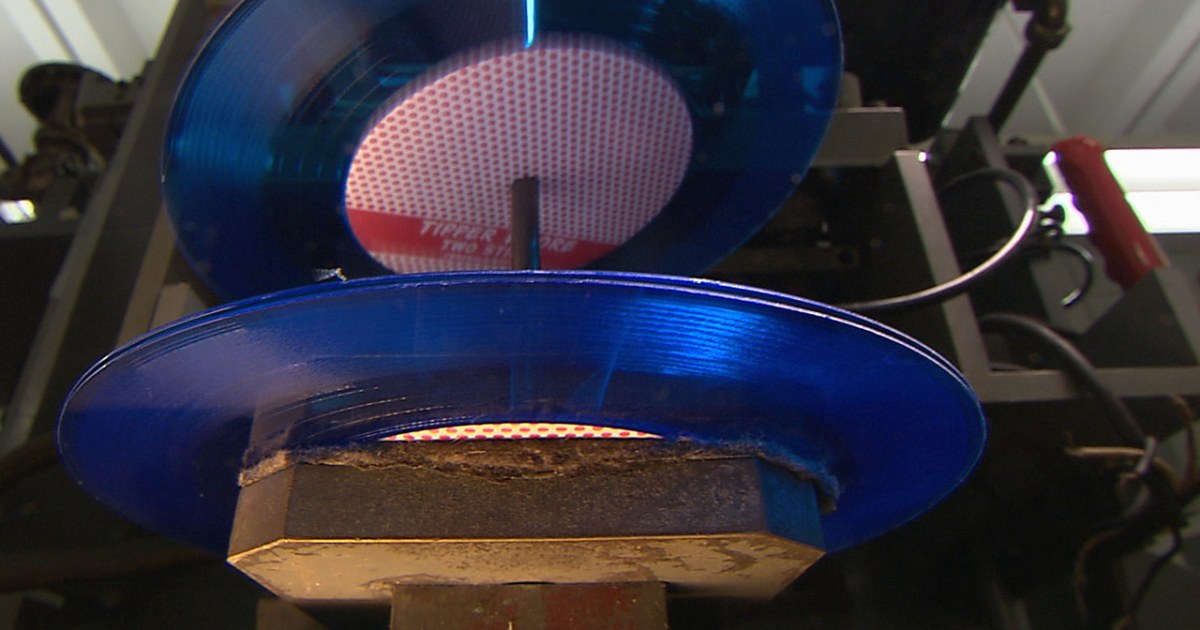 How a vinyl record is made