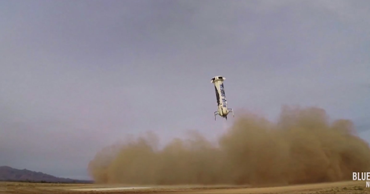 Jeff Bezos' Spaceflight Company Passes Rocket Landing Test