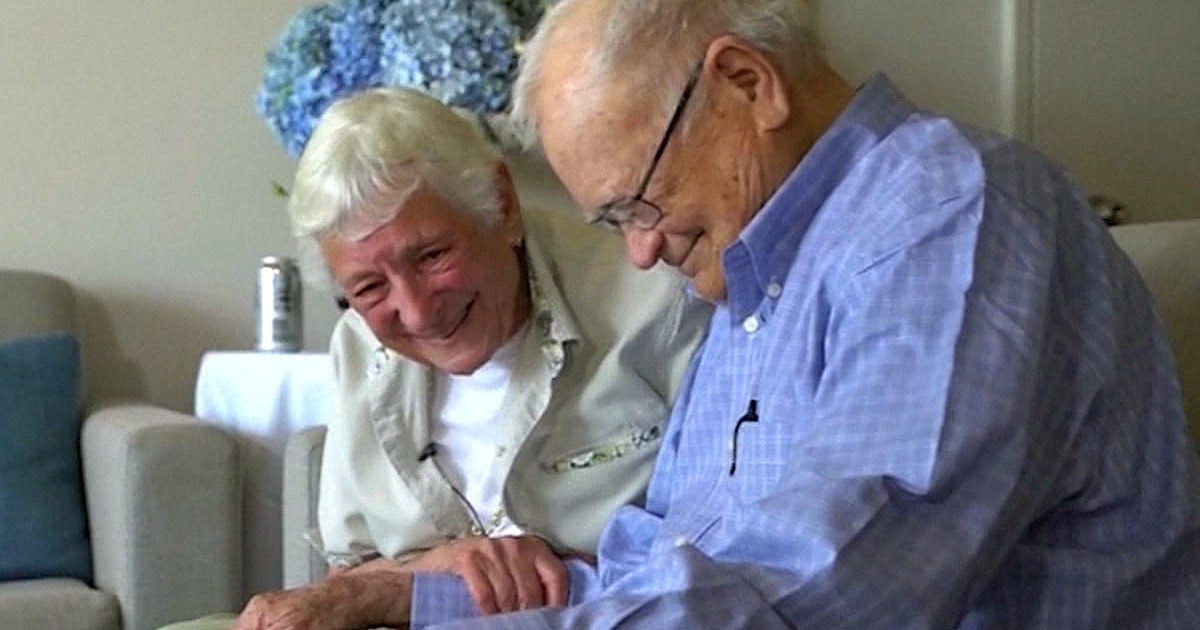 WWII Sweethearts Reunite After More Than 70 Years Apart