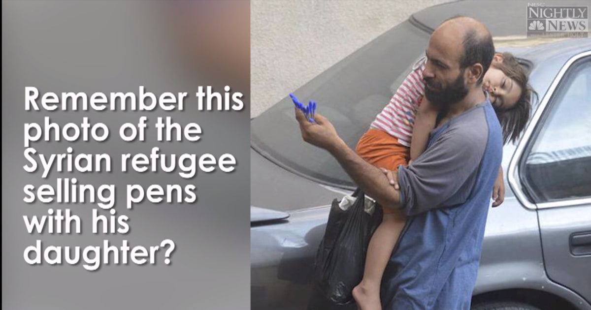 Syrian Refugee Dad in Viral Photo Now Runs Three Businesses