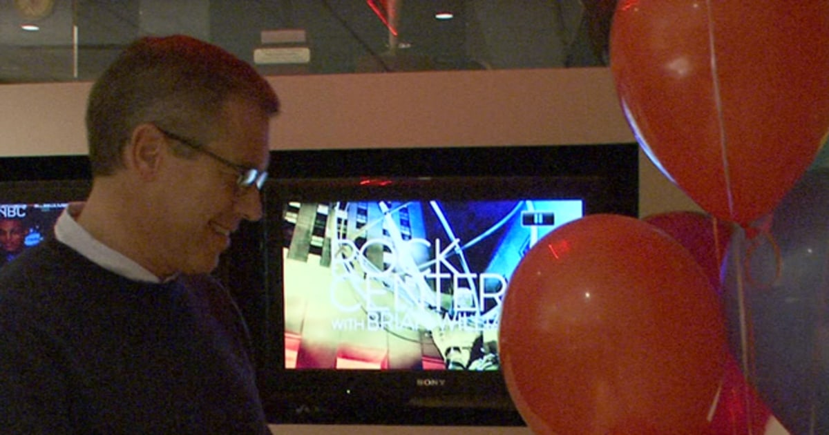 Brian Williams gets a special gift from Jimmy Fallon