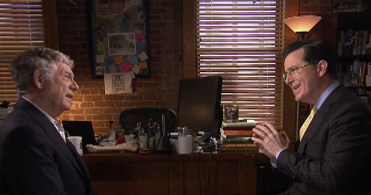 Super Sized: Stephen Colbert's extended interview