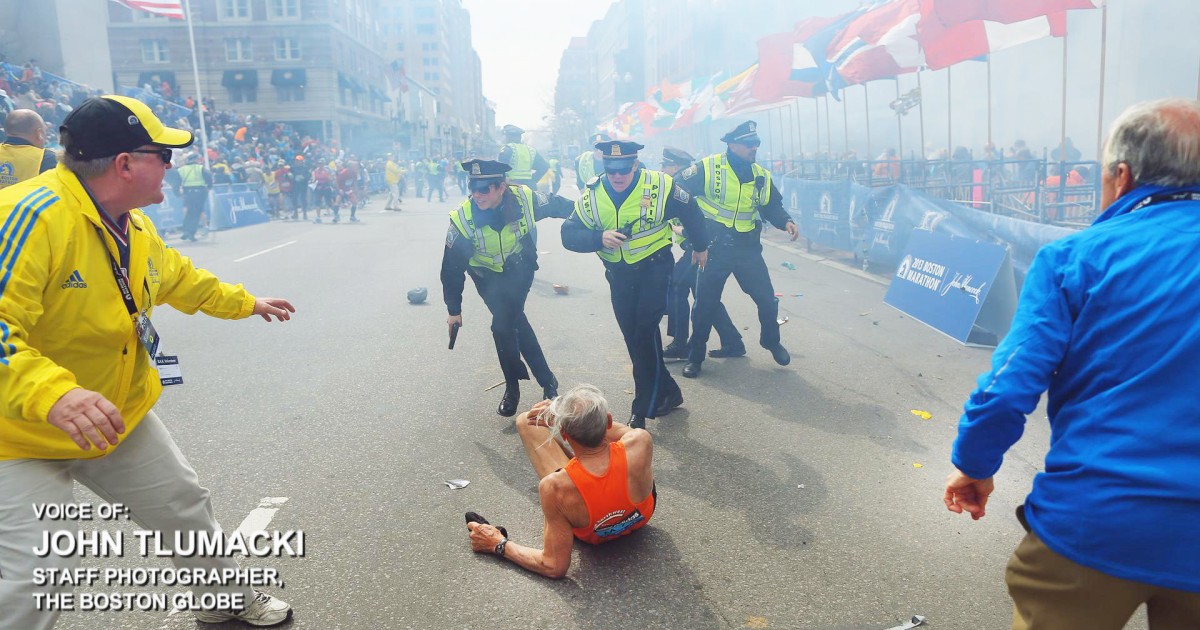 Behind the Lens: Iconic Photo from the Boston Marathon Attack