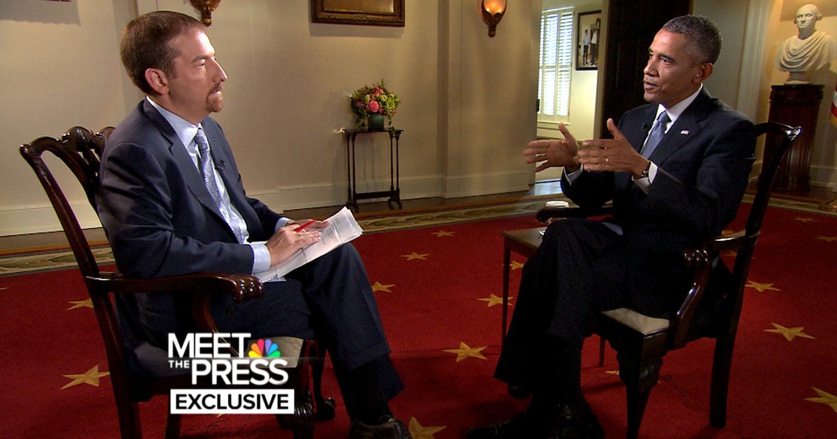 Full Meet the Press Interview With President Obama