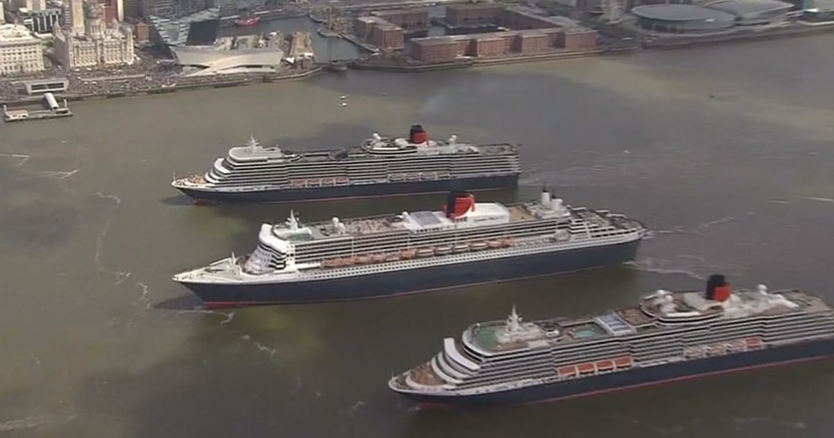 Cunard Ships Mark Anniversary of Cruise Line’s First Transatlantic Trip