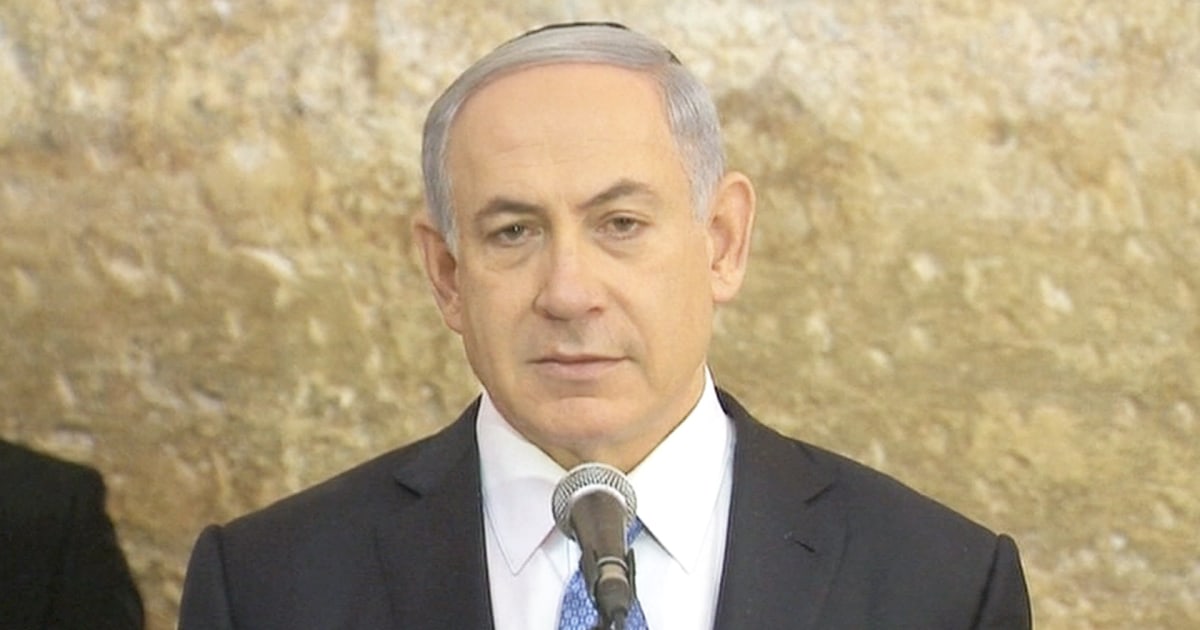 Benjamin Netanyahu Prays At Western Wall