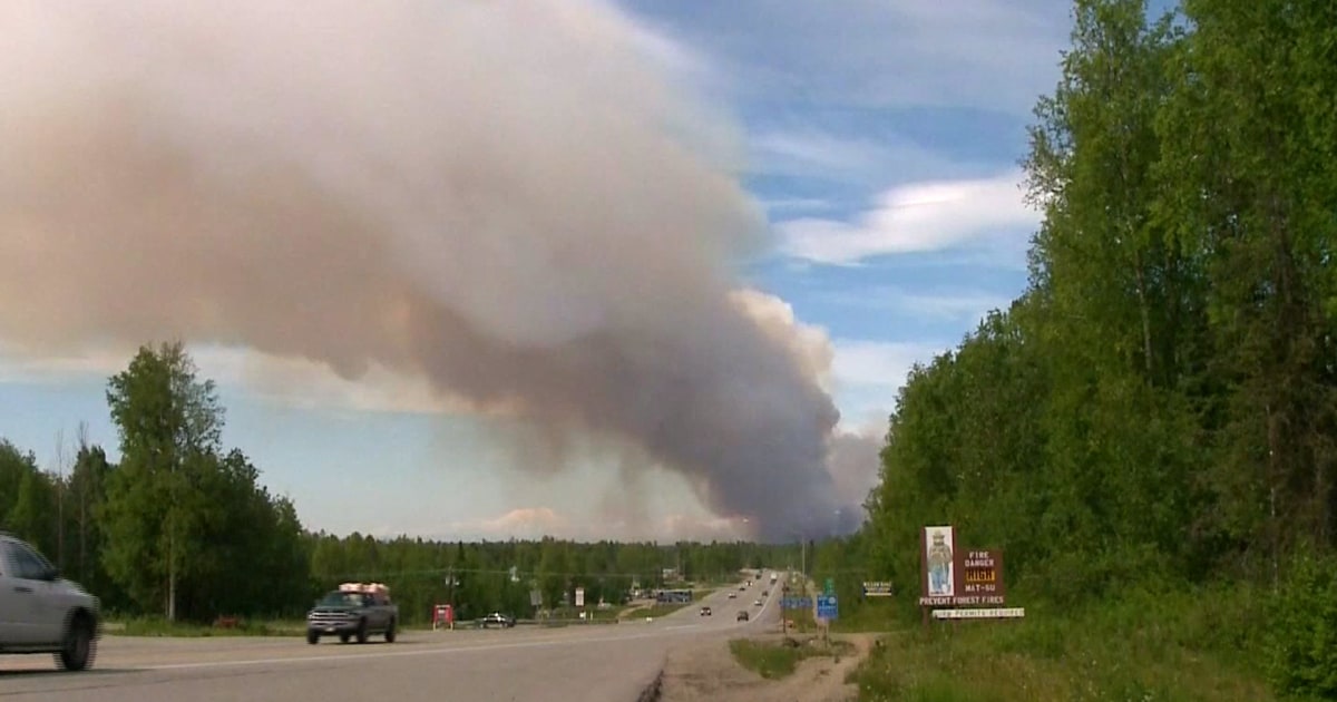 Rampaging Alaskan Wildfire Destroys Thousands of Acres