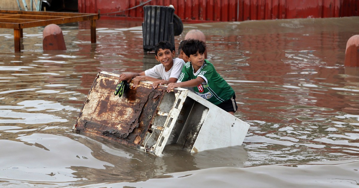 Baghdad Streets, Homes Flood After Heavy Rains Hit Iraq