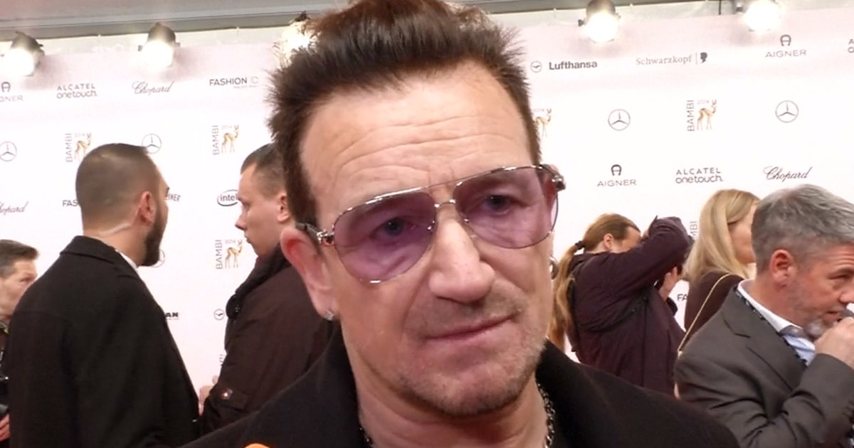 Bono on Plane Accident: 'It Was a bit Scary Really'