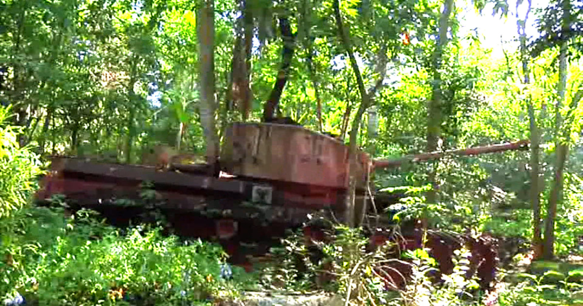 Sherman Tank is a Lasting Reminder of Pre-Revolutionary Cuba