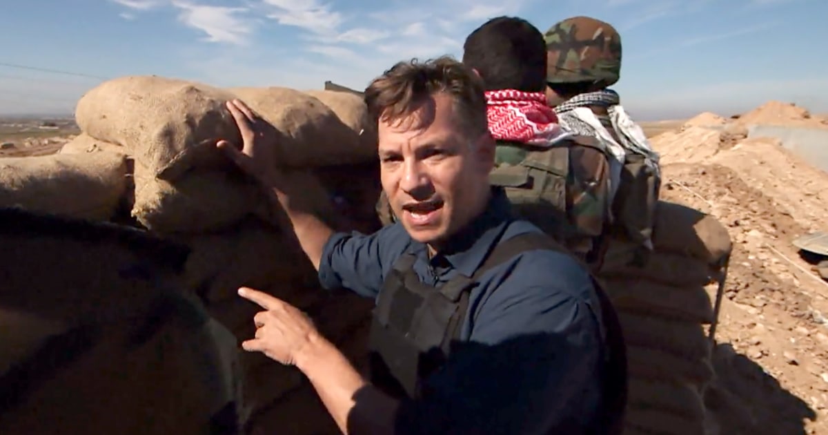 Richard Engel on Peshmerga Front Line in Northern Iraq