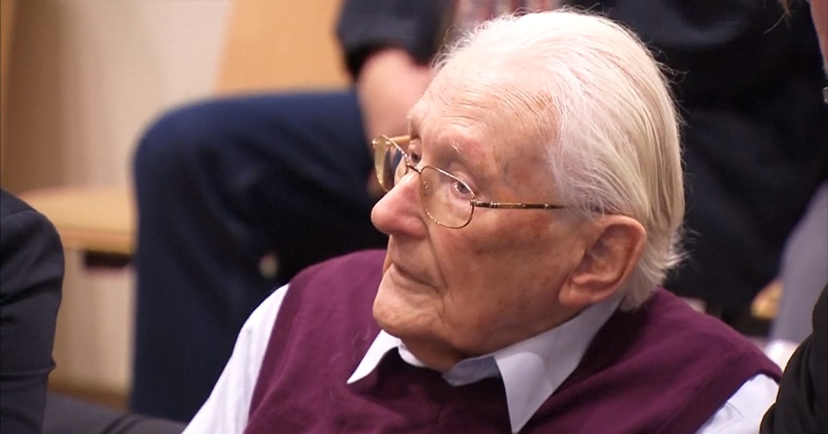 ‘Accountant Of Auschwitz’ Sentenced To Four Years