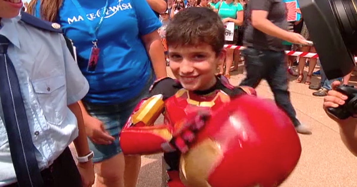 Make-A-Wish ‘Iron Boy’ Saves Sydney from Disaster