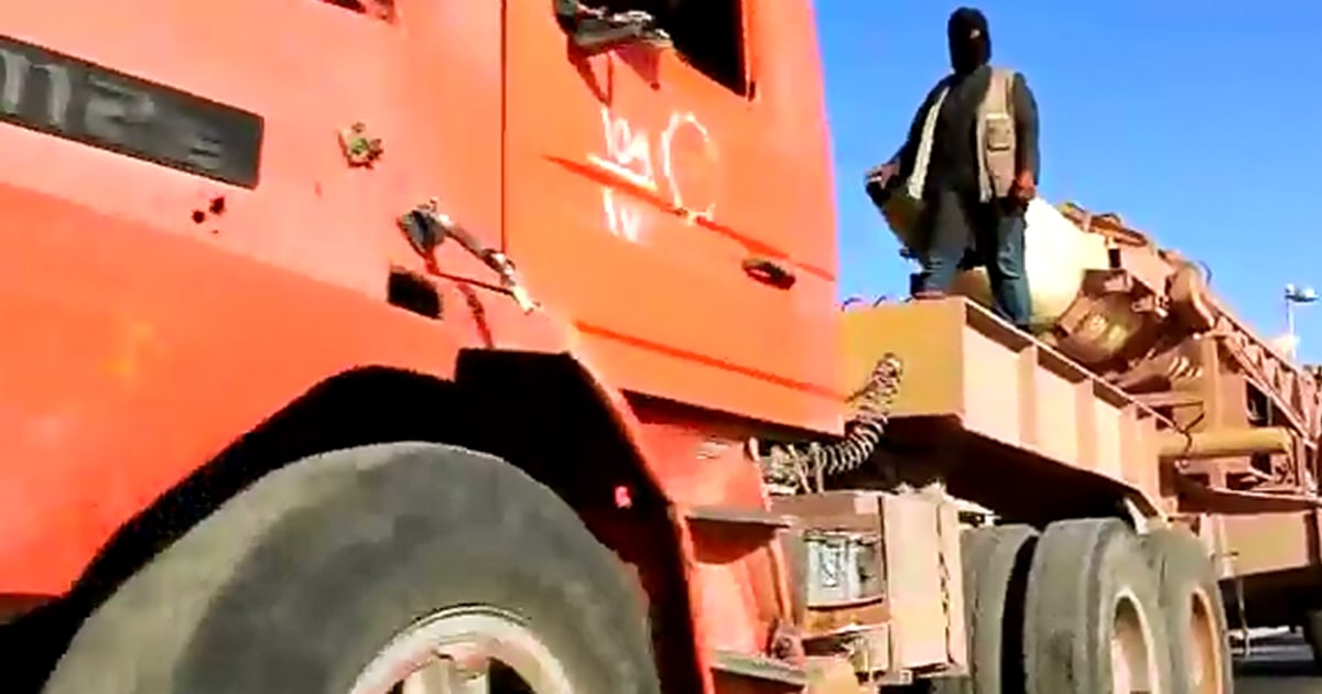 ISIS Shows off Military Hardware