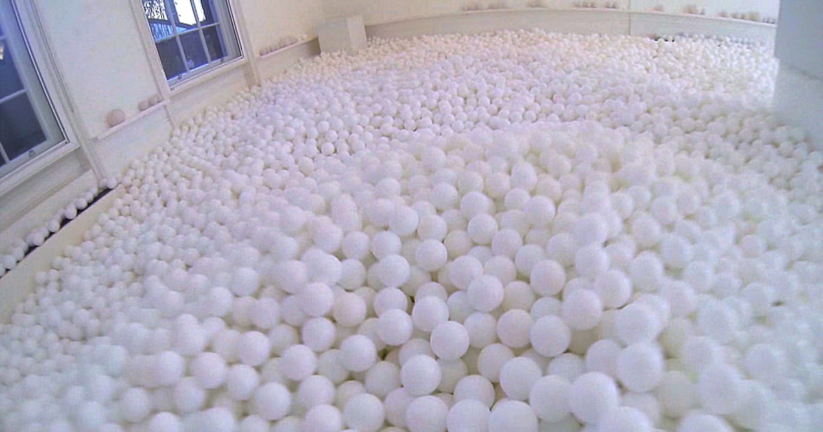 Dive Head First Into an Adult-Sized Ball Pit