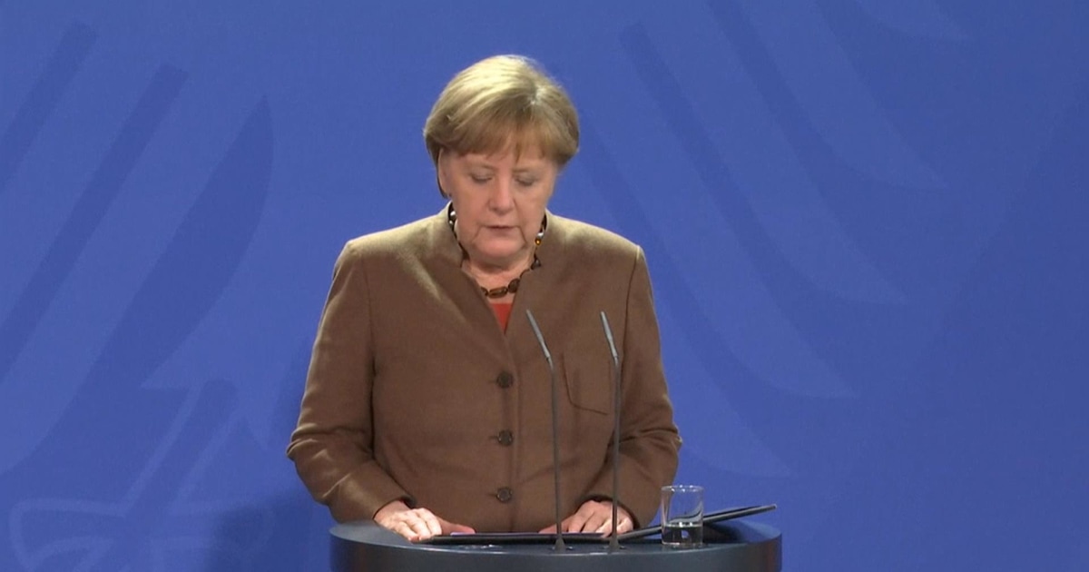 Angela Merkel: ‘Horror as Vast as Resolve to Defeat Terrorism’