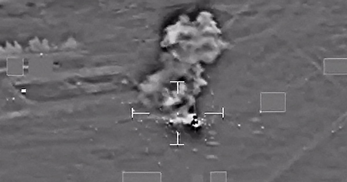 British Jet Targets ISIS Position Inside Iraq