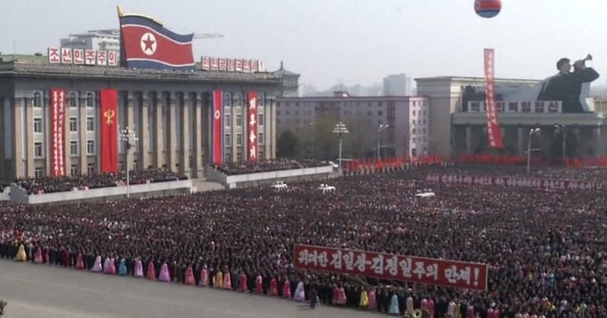 Massive N. Korea Rally Celebrates Kim's 'Re-Election'