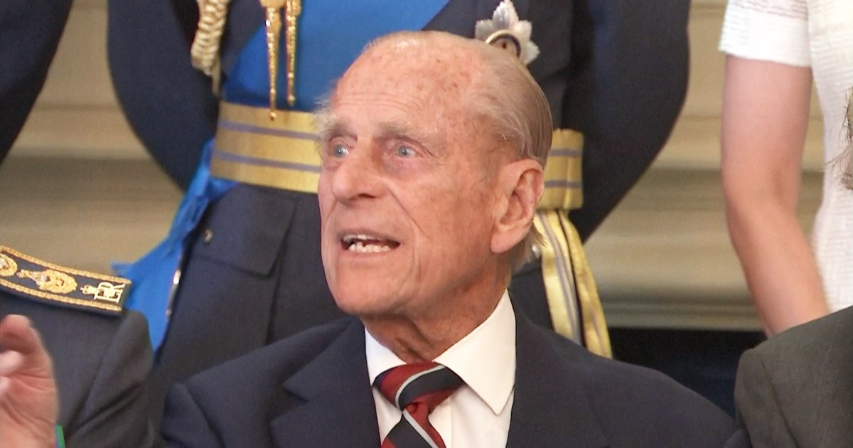 Prince Philip Drops the F Word