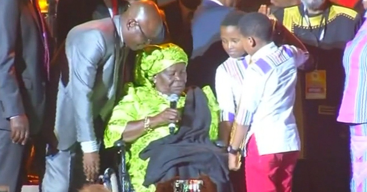 Mama Sarah Obama Awarded for Humanitarian Work